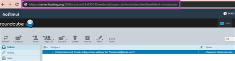 how to set horde or roundcube as default cpanel webmail email