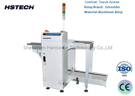 High Quality Double Track Magazines PCB Unloader Loading Capability With PLC Control System