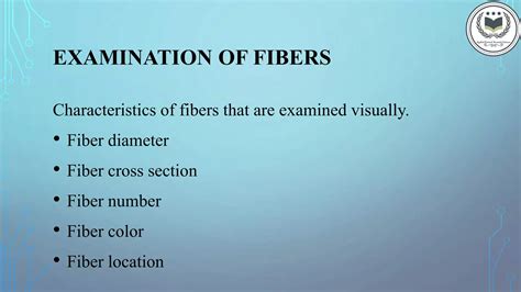 Fiber And Examination Of Fibers Pptx