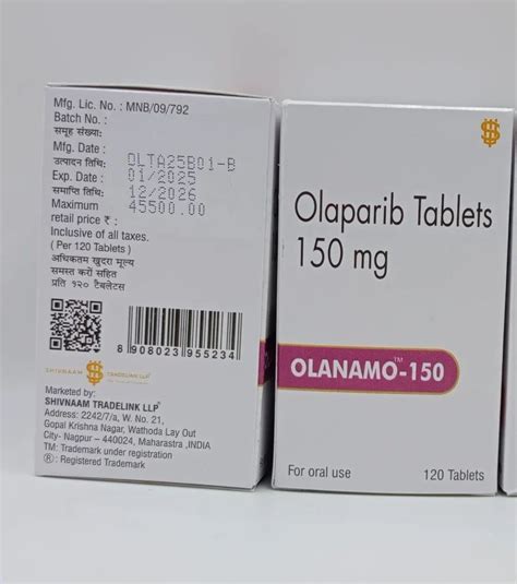 Olanib Olaparib Tablets At Best Price In Nagpur By Abthax Inc Id