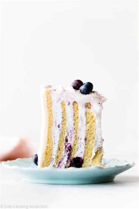 Vertical Cake Lemon And Blueberry Sallys Baking
