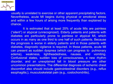 St Segment Elevation Acute Myocardial Infarction And Complications Of Myocardial Infarction