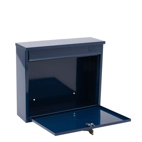 Burg Wachter Elegance Post Box Midnight Blue Toolstation