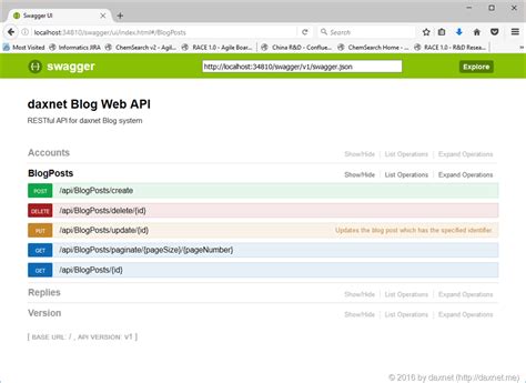 在asp core web api上使用swagger提供api文档 博客园