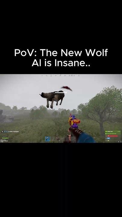 The New Wolf Ai Is Insane In Rust Rustgameplay Rust Rustgamedev Rustgame Gaming Rustpc