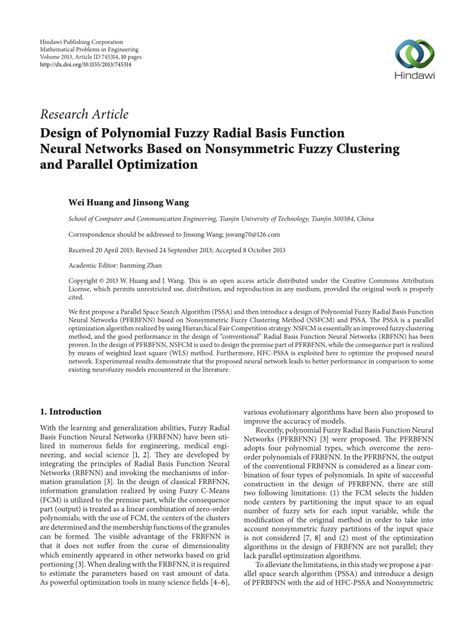 pdf design of polynomial fuzzy radial basis function neural networks