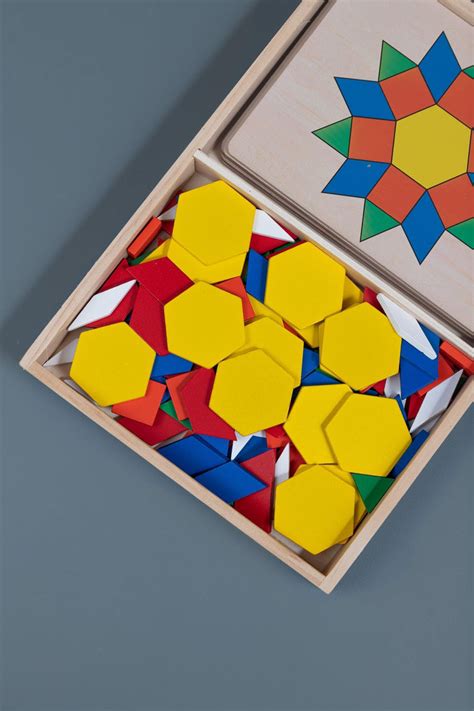 Pattern Blocks And Boards Tiny Tree Toys