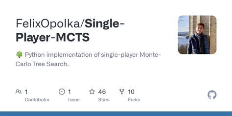 github felixopolka single player mcts 🌳 python implementation of
