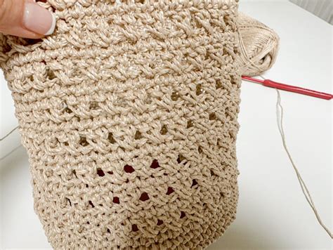 만 원으로 만드는 코바늘 뜨개 가방뜨기 과정 여름가방뜨기 네이버 블로그