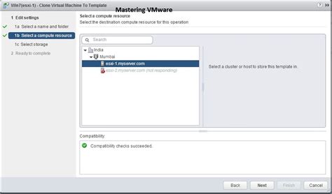 How To Use Clone To Template For Vm Mastering Vmware