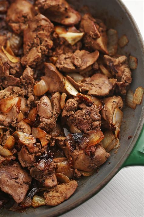 Fired Chicken Liver Cooked