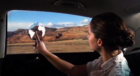 Interactive Car Windows By Gm Bezalel Future Lab