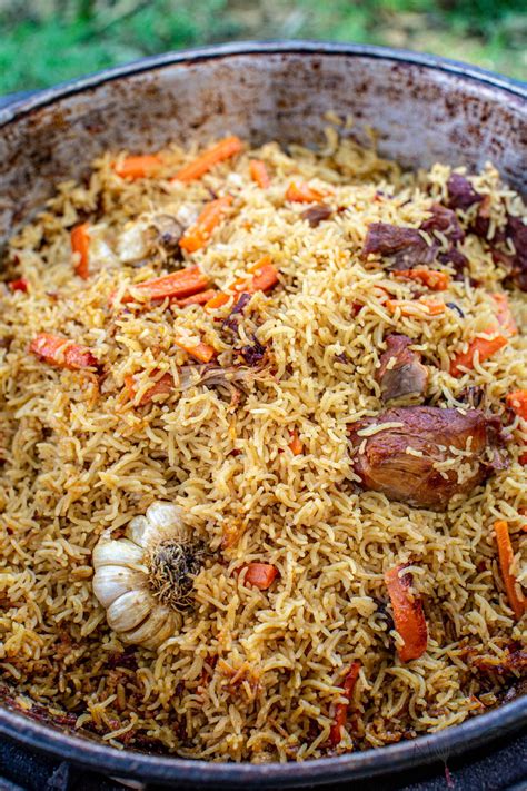 How To Make Uzbek Plov In Kazan Alyonas Cooking Recipe Pilaf