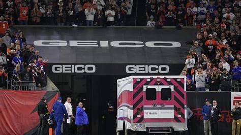 Social Media Reaction Pours In After Buffalo Bills Player Collapses