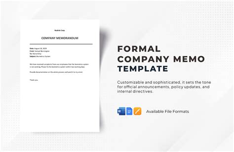 Business Memo Format Word Types Of Project Budget Template And