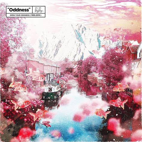 그 속의 정원 콜라주 아트 창조적인 사진 콜라주