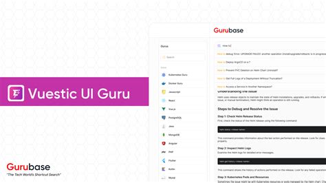 Ai Powered Qanda Assistant For Vuestic Ui Gurubase