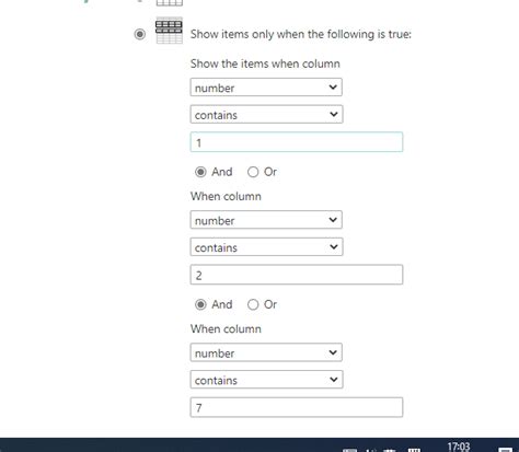 sharepoint customize view with filtering microsoft community