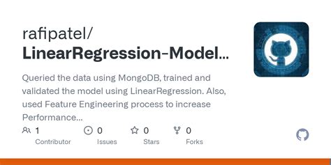 github rafipatel linearregression model with eda featureengineering
