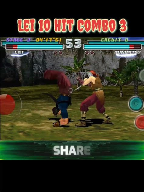 Lei 10 Hit Combo 3 Shorts Shortsfeed Tekken Tekkentag