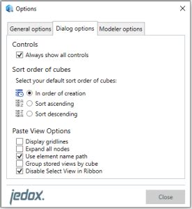Options Dialog In Excel Add In