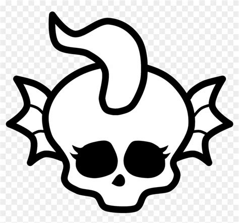 Monster High Skull Printable
