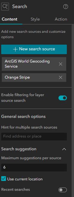 solved nearme widget exp builder use location from lo esri