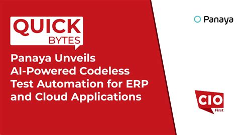 Panaya Unveils AI Powered Codeless Test Automation
