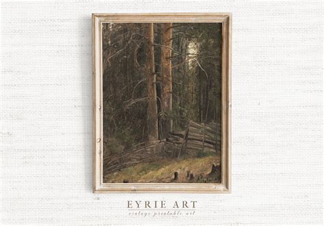 Tree 3 Piece Wall Art Forest Landscape Print SET Of 3 Nature Etsy