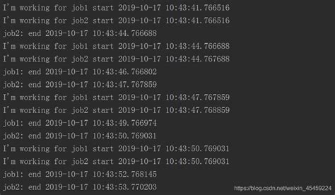 python定时任务详解 csdn博客