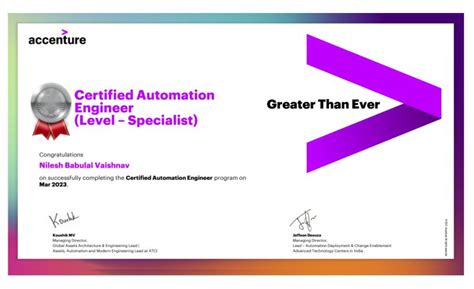 Nilesh Vaishnav On Linkedin Recognized As Automation Engineer Certified In Devops
