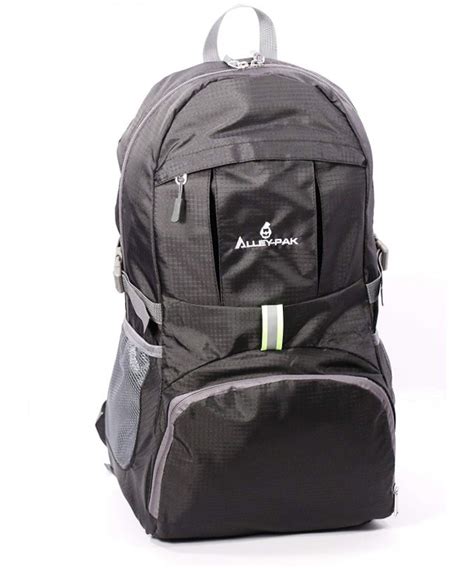 Lightweight Travel Hiking Waterproof Daypack 35l With Reflector Black