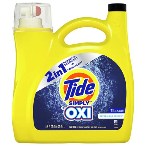 Tide Detergent Powerful Refreshing Breeze Same Day Delivery Or Pickup Woodmans Food Markets