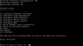Konfigurasi Jaringan Di Server Freenas