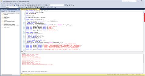 Problem Lading The First Database Sql Code With Mosh Forum