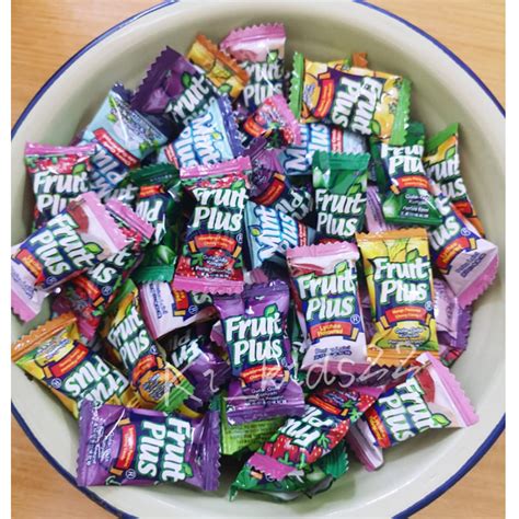 Fruit Plus Chewy Candy 25pcs Shopee Singapore