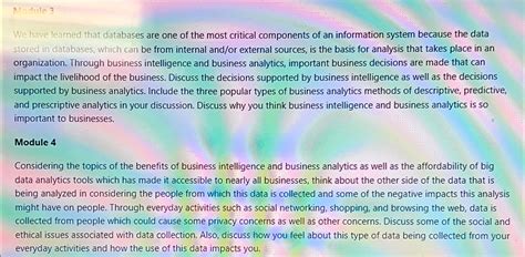 Solved We Have Learned That Databases Are One Of The Most