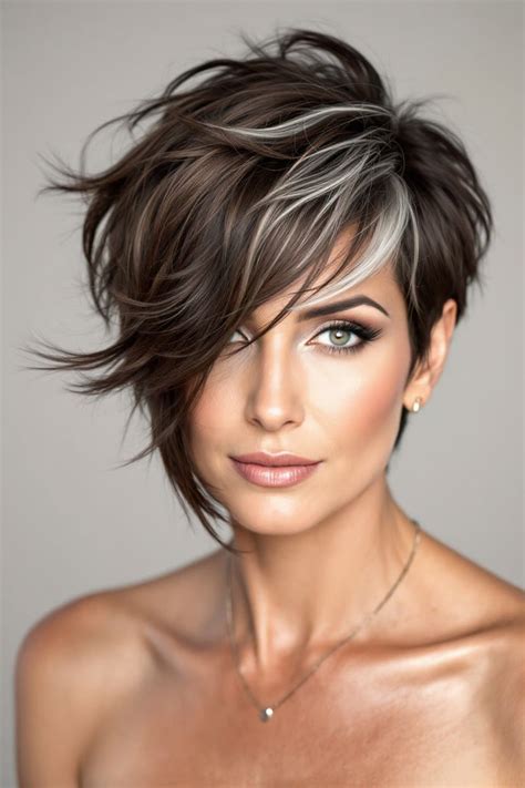 100 Elegant Pixie Haircuts For Older Women For All Face Shapes Number