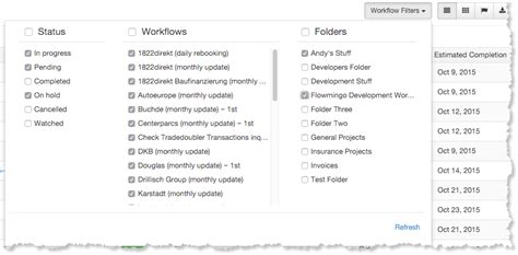 Introducing Workflow Folders Flowmingo