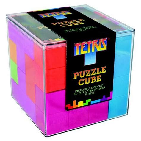 Tetris 3d Brainteaser Puzzle Cube Puzzle Brain Teasers Tetris
