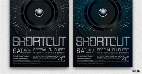 Shortcut Flyer Template Graphic Templates Envato Elements