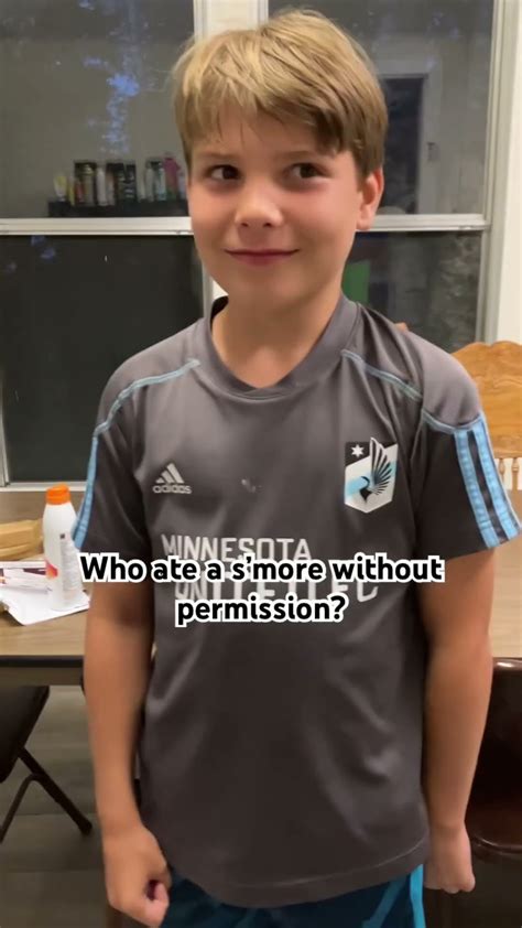 Who Ate A Smore Without Permission Smores Cabin Fyp Guilty