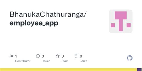 Github Bhanukachathuranga Employee App