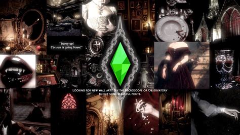 Ooky Spooky Sims 4 Cas Background Sims 4 Sims 4 Collections