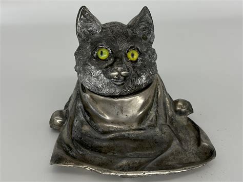 Cat Wearing A Bib The Society Of Inkwell Collectors Soic