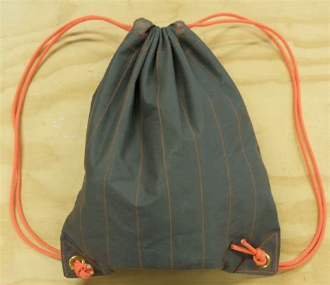 Sew A Durable Drawstring Bag Drawstring Backpack Tutorial Backpack