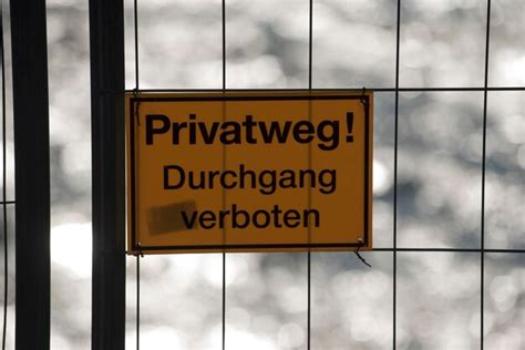 Premium Photo A Private Road Or Private Street Sign Unauthorized