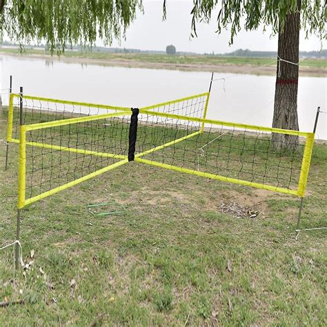 Portable Four Square Volleyball Sports Training Net Fruugo Uk