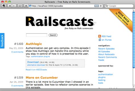 Upgrading To Rails Part Railscasts