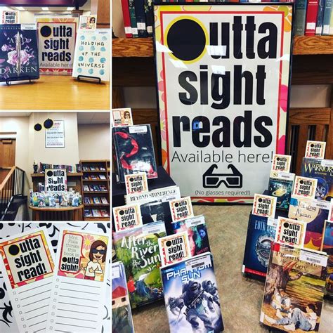august eclipse library display and bookmarks reading display library